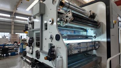 China Capacitor Vacuum Metallizer for Plastic Films with Staggered Ceramic Boat Design for sale