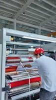 China machine non woven fabric slitting machine clean compressed air for sale