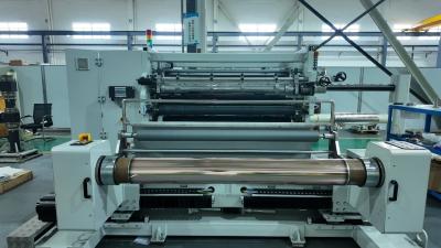 China Slitting Rewinder Machine with Horizontal Movement and Anti Static Rewinding for Consistent Lithium Battery Separator Film Processing for sale