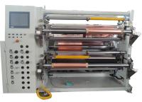China 30 Micron 550mm 100m/Min Slitting Rewinder Machine for sale