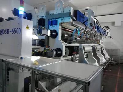 China Siemens PLC Control 1500mm Grey Slitting Rewinder Machine With PP PE Substrate for sale