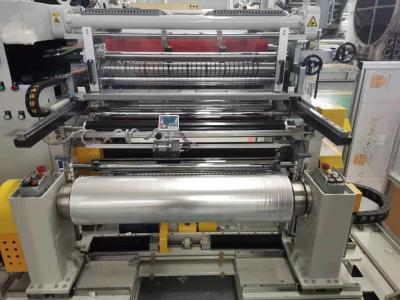 China Max. 920mm Substrate Width Max. 650mm Unwind Diameter Slitting Rewinder Machine for sale