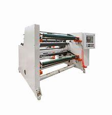 China 500m/Min Horizontal Surface Roll Slitter Rewinder WIth HMI Touch Screen for sale
