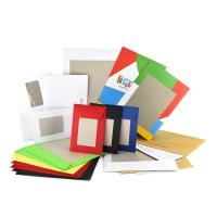 China Custom Size Shipping Envelope with Brown Kraft Paper and Grey Board Back Protection for sale