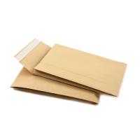 China 120gsm Kraft Paper Pocket Style Gusset Envelope for Express Packing Convenience for sale