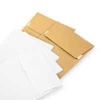 China Express Packing Kraft Paper V Bottom Gusset Seam Recycled Custom Shipping Envelopes for sale