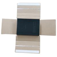 China Books Packaging Mailer with E Flute Board Recyclable Cross Kraft Corrugated Cardboard for sale