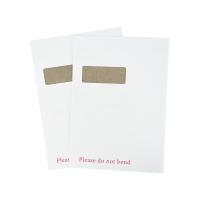 China Promotion Grey Board Backed Envelopes with Custom Logo and Kraft Paper Safe Shipping for sale