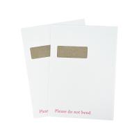 China 9 x 12 3/4 Inches White Board Backed Paper Envelopes with Self Sealing and Lightweight for sale