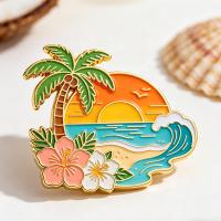 China Custom  Personalized Lapel Pin Flower Metal Gifts Souvenirs Hard / Soft Enamel Pin Custom for sale
