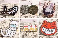 China Custom Metal Crafts Your Own Logo Plated Metal Pin Custom Soft Hard Enamel Pins Custom Lapel Pins for sale