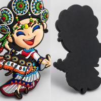 China Custom 3D Fridge Magnets PVC Decorative Soft Rubber Magnets  Items Commemorative Gifts OEM for sale