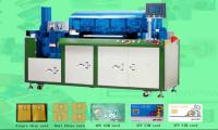 China Full Automatic 2FF Mini SIM Card Punching Machine For 1 Chip And 2 Chip Cards for sale