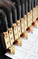 China RFID Card INLAY Sheet Production Line 5 Welding Heads Chip Antenna Bonder for sale