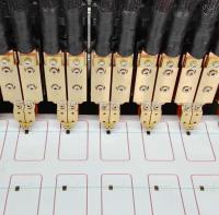 China RFID Card INLAY Sheet Production Line 5 Welding Heads Chip Antenna Bonder for sale