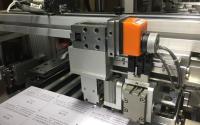 China Full Automatic Plastic Card Puncher YLFP-1 For CR 80 PVC Card Punching for sale