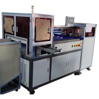 China PLC Controlled Full Automatic Abnormal Shape Card Die Cutter For PVC ABS Paper Card for sale