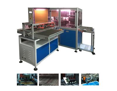 China PLC Control Plastic Card Puncher And Sorter Machine With CCD Camera Positioning for sale