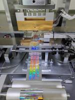 China Dual Station Bank Card Hot Foil Stamping Machine 3000 Cards/Hour for sale