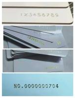 China PLC Controlled Plastic Card Hot Foil Stamping Machine Card Concave Code Gilding Machine for sale