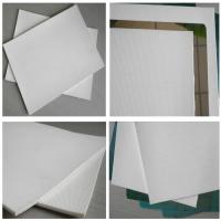 China White 3mm Thickness Smart Card Material Lamination Silicon Rubber Cushion Pad for sale
