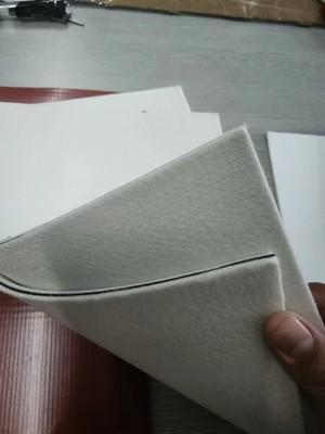 China A4 Woolen Felt Cushion Pad 3mm for Card Lamination Heatproof for sale