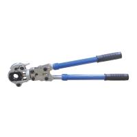 China 3.6kg Manual Crimping Tool Blue With 360 Degree Rotatable Hand Clamp V / H Mold for sale