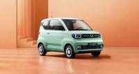 China Wuling Mini EV Pure Electric 3 Door 4 Seat Hatchback 100km Max Speed 2920mm Length for sale