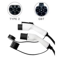 China 32A 1-Phase Type 2 to GBTC IEC 62196 EV Charging Cable for Electric Vehicle for sale