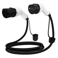 China Single Phase 5m Type 2 to Type 2 EV Charging Cable IP55 for Home Retrofit Upgrade for sale