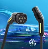 China 5M TPU Type 1 GBT 16A 32A EV Charging Cable for Single and Three Phase Charger for sale