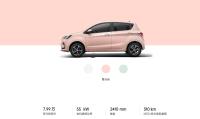 China Changan E-Star Small SUV Electric Car 5 Seats 310km Range Pure EV for sale