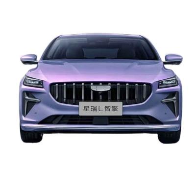 China Geely Xingrui L Hybrid 5-Seater Sedan Flagship Qingshan Purple 1.5T New Energy Vehicle for sale