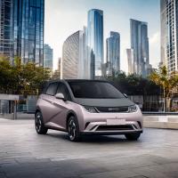 China BYD Seagull Pure Electric SUV 302km Range 4 Wheel Eco Car for Export for sale
