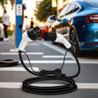 China CE TUV Certified 7.2kW Portable EV Charging Cable 32A High Power TPU for sale
