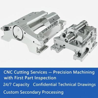 China Precision CNC Cutting Services with First Part Inspection, 24/7 Capacity, and Confidential Technical Drawings for sale