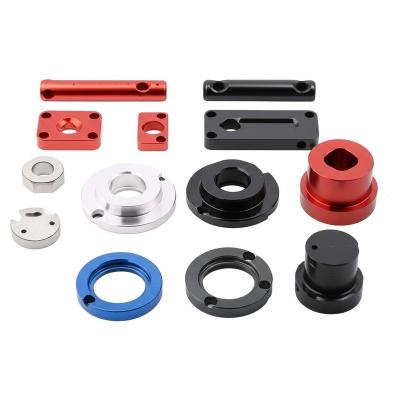 China Precision Aluminum CNC Parts with 0.1-0.001mm Tolerance and Anodized Surface for One-stop Machining Solutions for sale