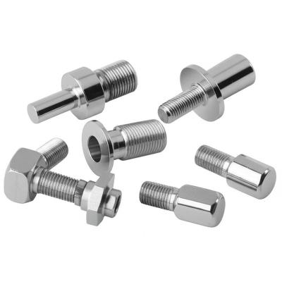 China Zinc Nickel Chrome Plated CNC Machined Metal Parts with Ra 0.8 - 0.1 Surface Finish and ±0.1-0.001mm Tolerance for sale