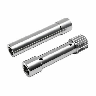 China Custom CNC Machined Steel Parts with 0.1 Surface Roughness and Various Alloys Available Including 24/7 Online Service for sale