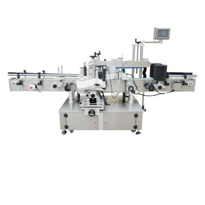 China 10L Dual-Side Bottle Labeling Machine with Date Code Printer - 25-60 PPM Speed, 600kg Weight for sale