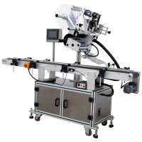 China Bags Boxes Bottles Flat Top Labeler Automatic Industrial Labeling Machine with Hot Stamp Date Coders for sale