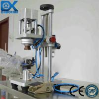 China Semi-Automatic Perfume Spray Pump Crimping Machine 30-40 BPM with 150W Power and CE Certification for sale