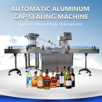 China Automatic ROPP Capping Machine ACM-03 for Glass Bottles with 1500-2100 Bottles/Hour Capacity and 2600×1350×1600mm Dimensions for sale