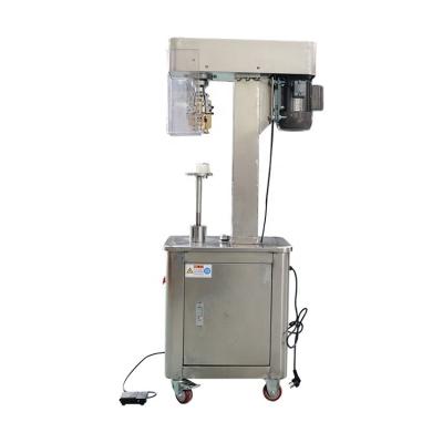 China Semi-Automatic Vial Sealer Machine for 22mm Aluminum Caps - 600-1200 BPH Capacity, 400W Power for sale