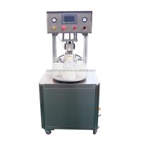 China Semi-Automatic Pneumatic Vacuum Capping Machine CM-01V for Glass Jars - 600-900 BPM Capacity with -0.09Mpa Vacuum for sale