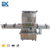 China Coffee Powder Round Jar Bottle Spray Pump Twist Off Cap Plastic Automatic Capping Equipment for sale