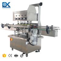 China Automatic Electric Screw Capping Machine 20 Litre Jerry Can Drum Cap Sealer 4800-7200bph for sale
