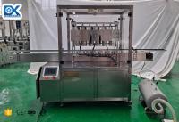 China Automatic Linear Servo Capping Machine 25-34pcs/min for Milk Bottles PP Snap Caps 220V for sale