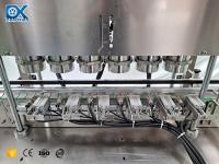 China Automatic Linear Servo Capping Machine 25-34pcs/min for Milk Bottles PP Snap Caps 220V for sale
