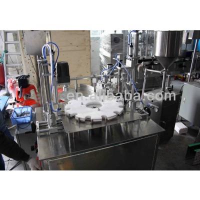 China TFC-01 Automatic Rotary Filler & Capper Machine for Small Bottles 10-500ml Capacity 20-30 BPM Speed for sale